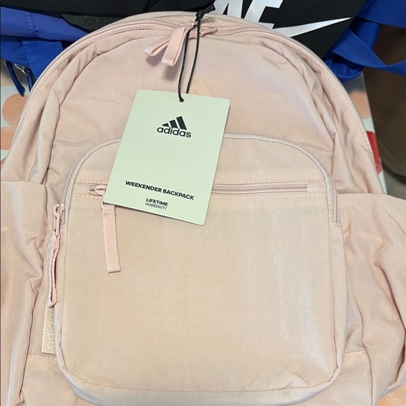 adidas | Bags | Adidas Pink Weekender Backpack | Poshmark